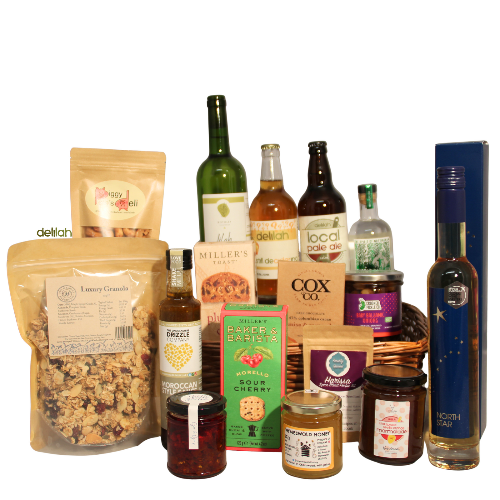 Local Food & Drink Hamper UK | Artisan East Midlands Gifts – Delilah ...