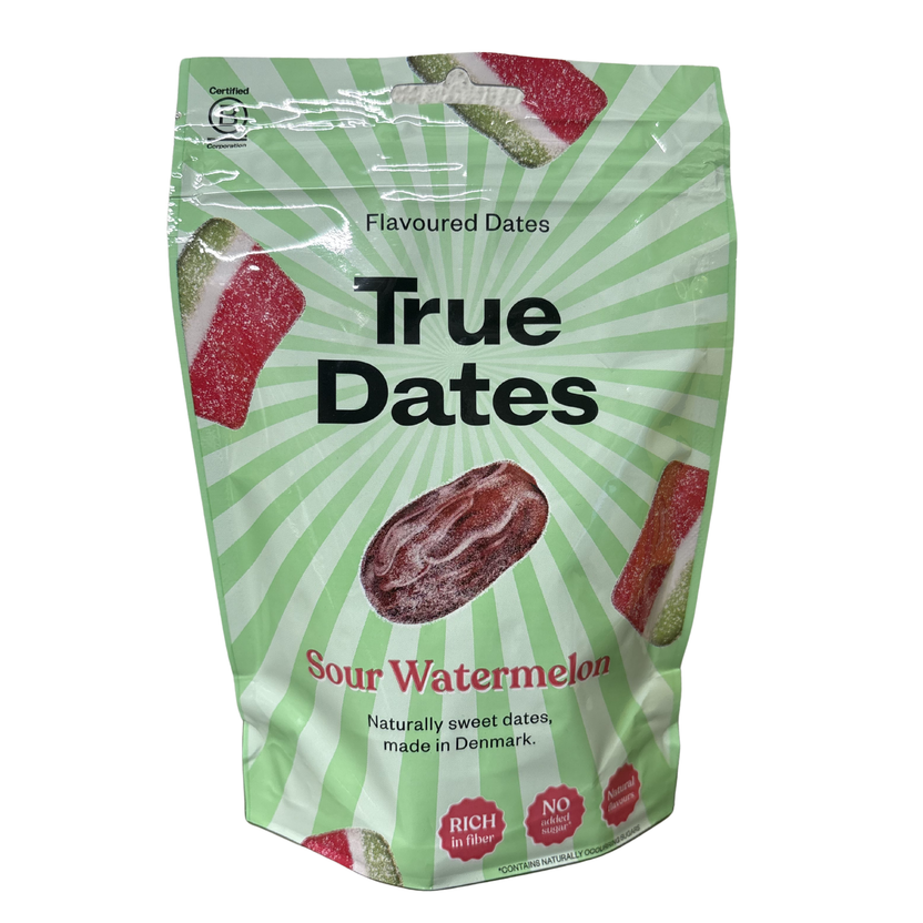 True Dates - Sour Watermelon Flavoured Dates 100g – Delilah Fine Foods